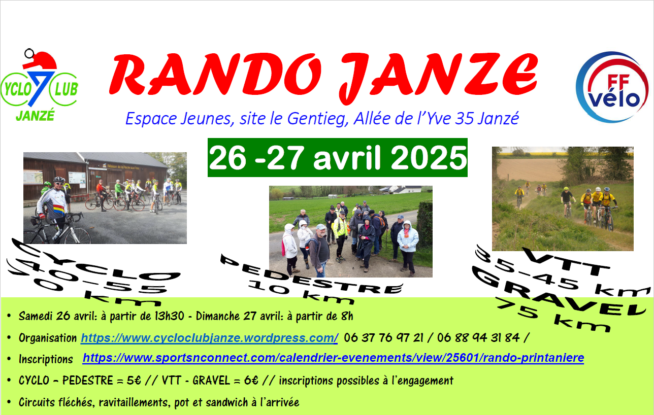 Formations PSC1 » CODEP 35 Fédération Française de Cyclotourisme