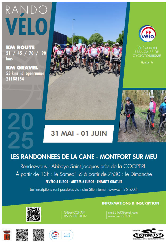 Semaine Fédérale de Cyclotourisme du 3 au 10 août 2025 à Orléans (45 ...